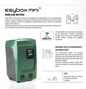 Dab ESYBOX MINI 3 - Residential Booster | 21 GPM | Dab Pumps – Purifi Water